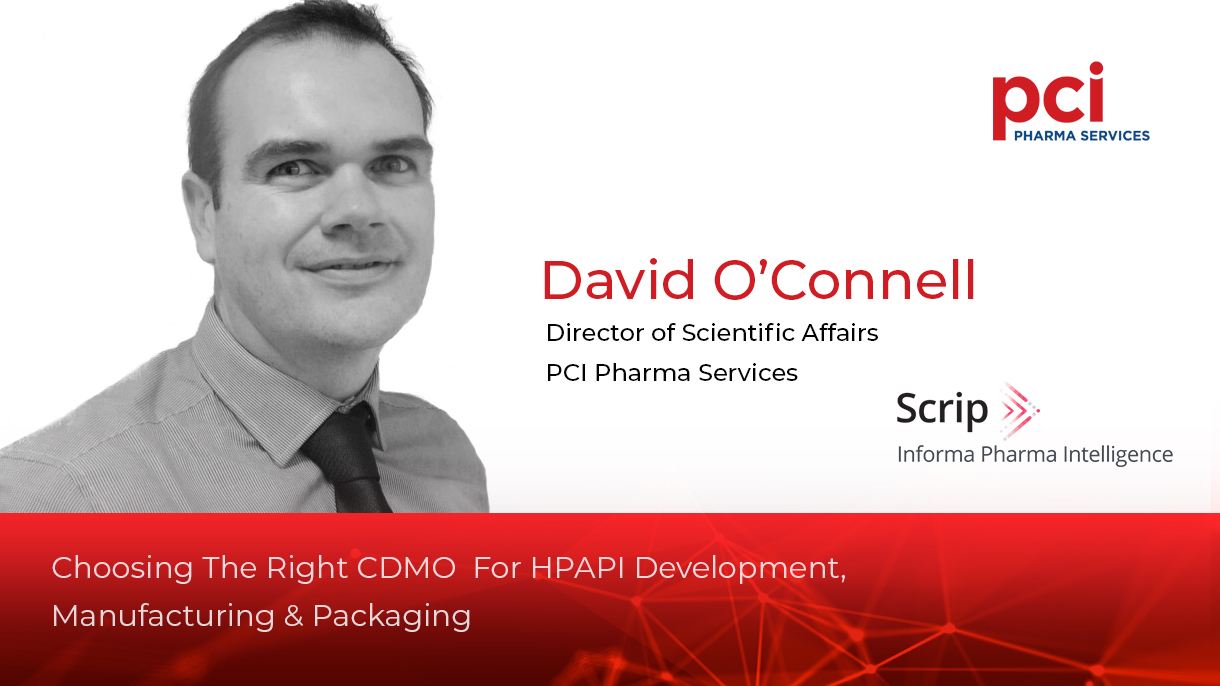 HPAPI Manufacturing - Choosing the right CDMO - PCI Services