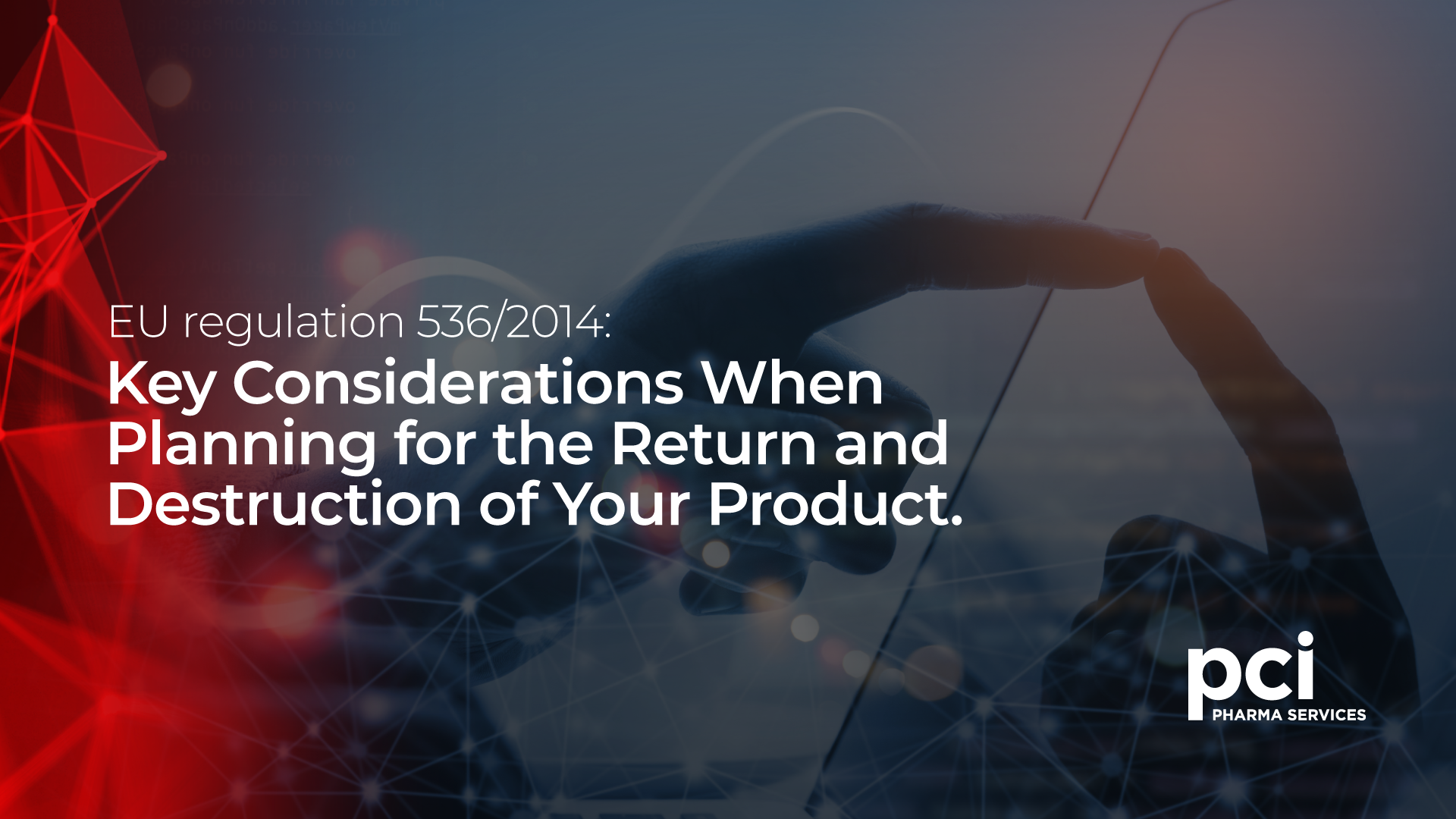 Our Resources. We are PCI Pharma Services. Let's talk future.